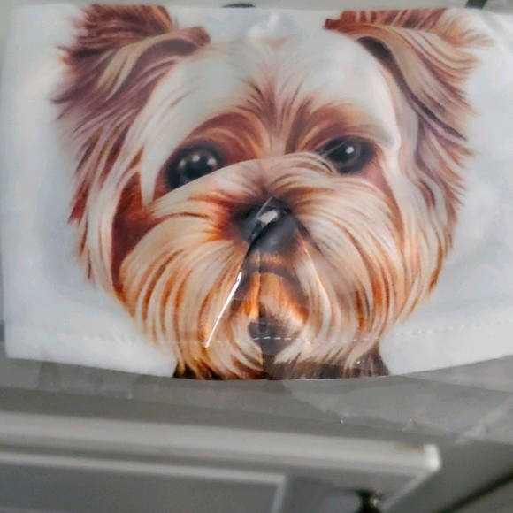 eschella designs | Accessories | Yorkie Face Masks Designed By Me ...